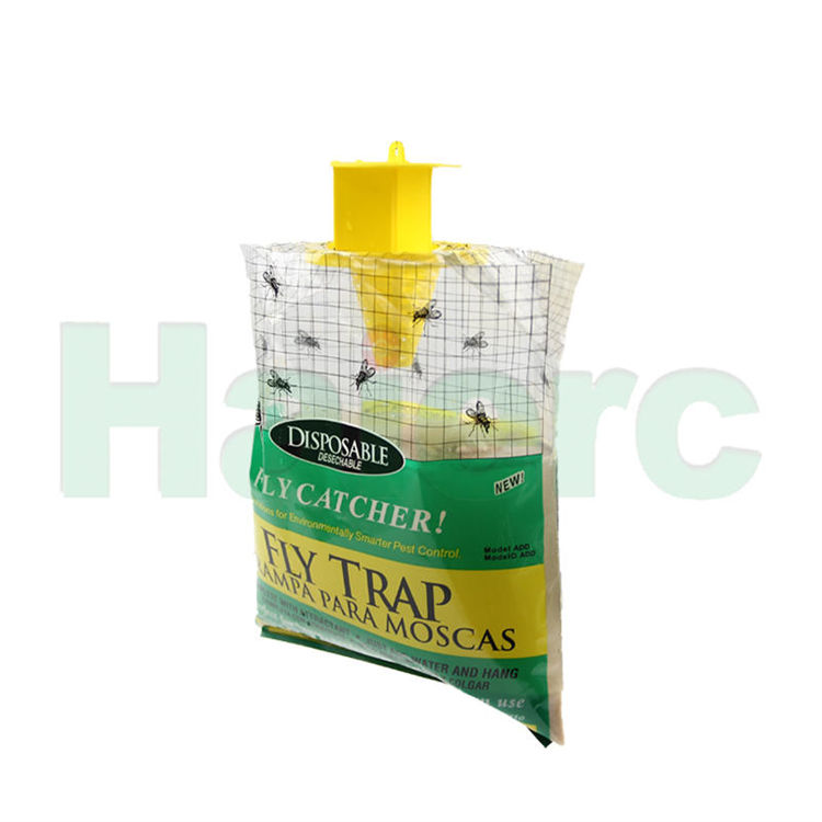 Haierc Outdoor Disposable Plastic Hanging Insect Control Fly Trap Bag ...